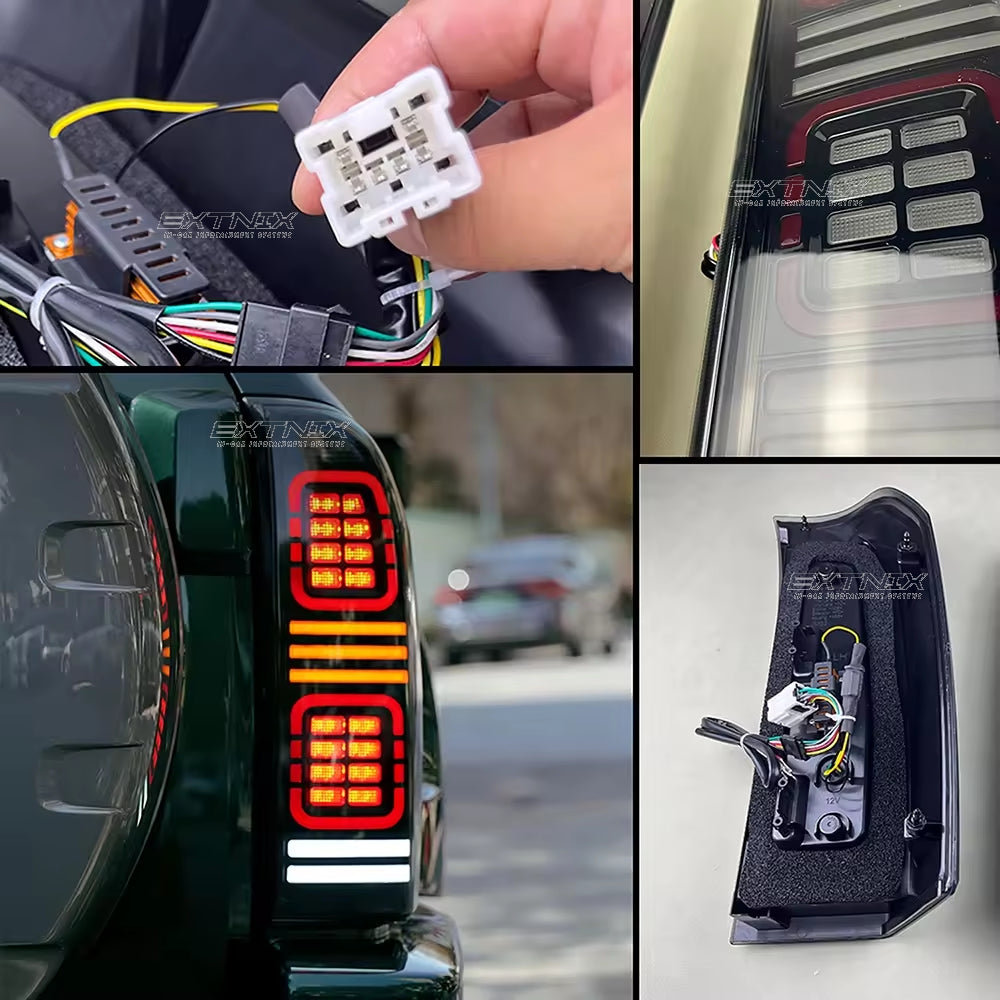 Extnix LED Tail lights for Nissan Patrol Y61 GU Series Wagon 2005-2016 – EXTNIX